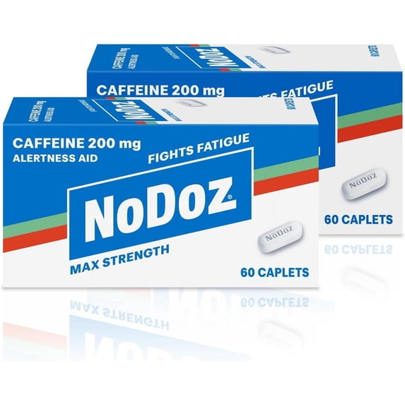 NoDoz, Caffeine Pills, 120Ct, 200mg Maximum Strength - Walmart.com