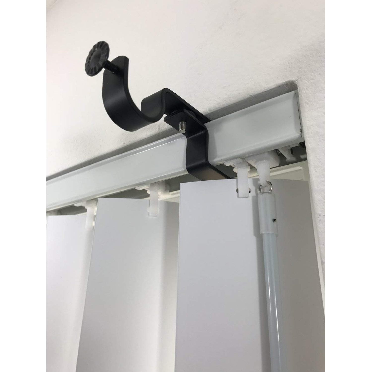 NoNo Bracket - Inside Mounted Blinds Curtain Rod Bracket Attachment ...