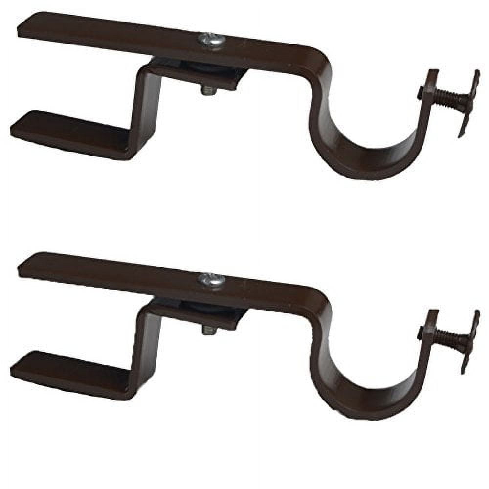 NoNo Bracket - No Drill Curtain Rod Bracket Attachment for Inside ...