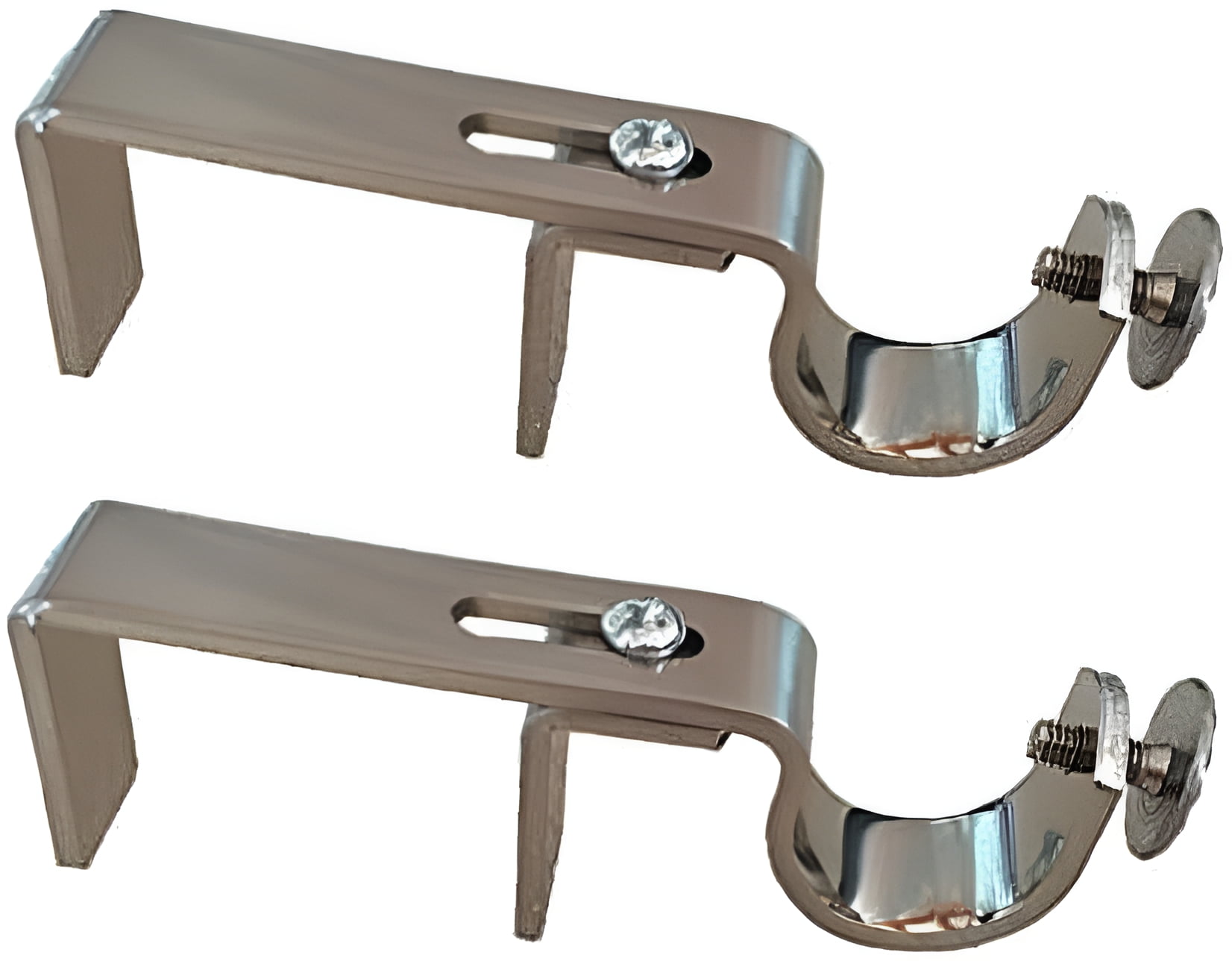 NoNo Bracket - No Drill Curtain Rod Bracket Attachment over Blinds ...