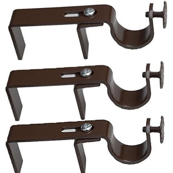 The NoNo Bracket Company, Outside Mounted Curtain Rod Bracket ...