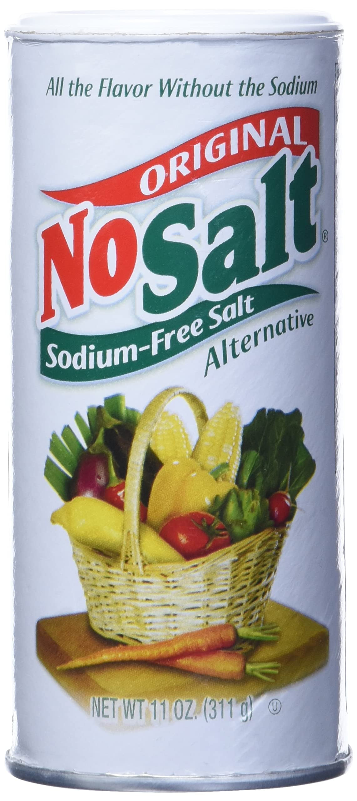 NoSalt Original Sodium-Free Salt MFF30 Alternative, 11 oz - Walmart.com
