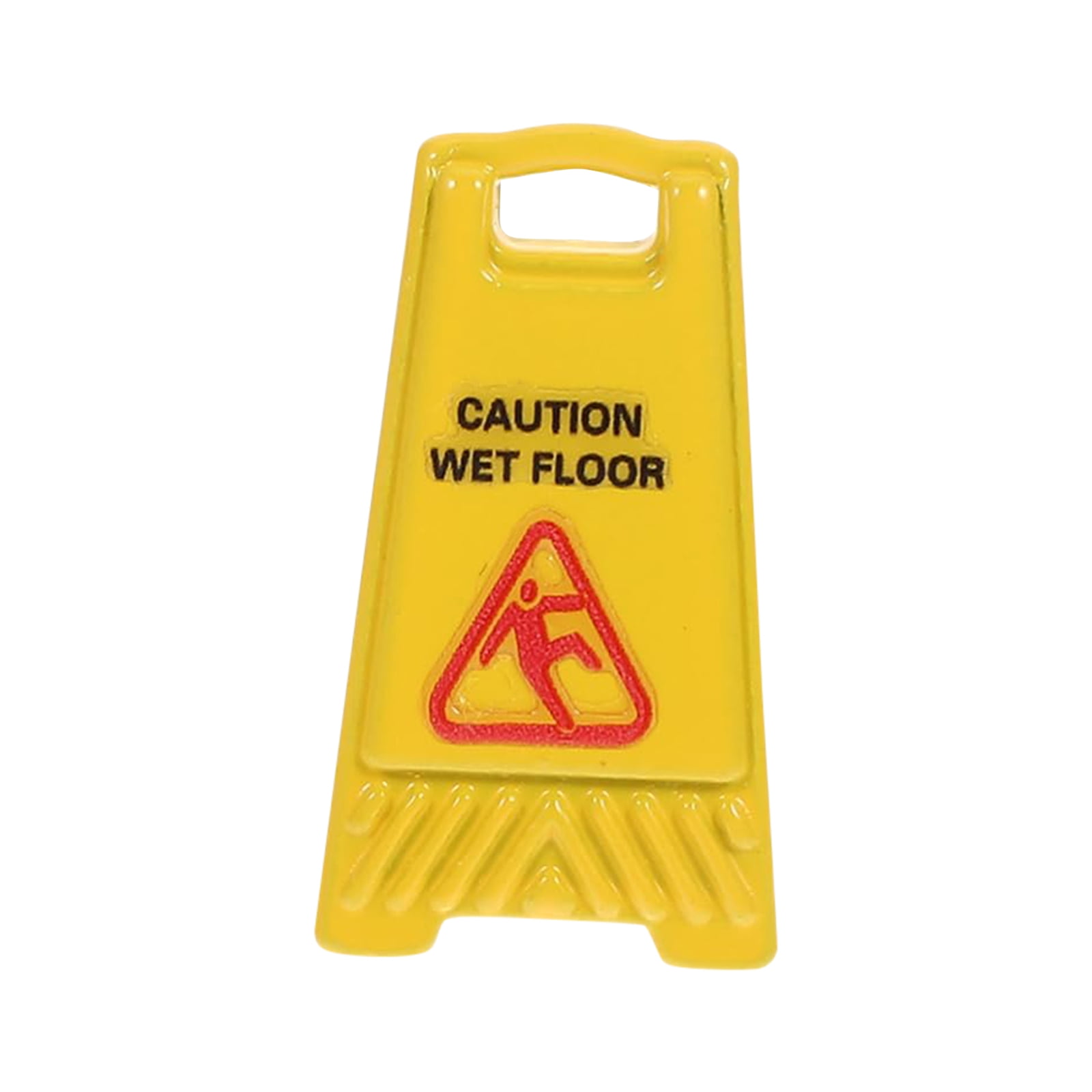 NoZero Miniature Wet Floor Warning Signs Realistic Signs For Dollhouse ...