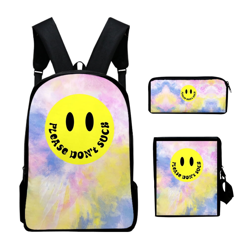 Noa Kirel Merch Role Play 3pcs/set Zipper Backpack 3D Print Waist Bag ...