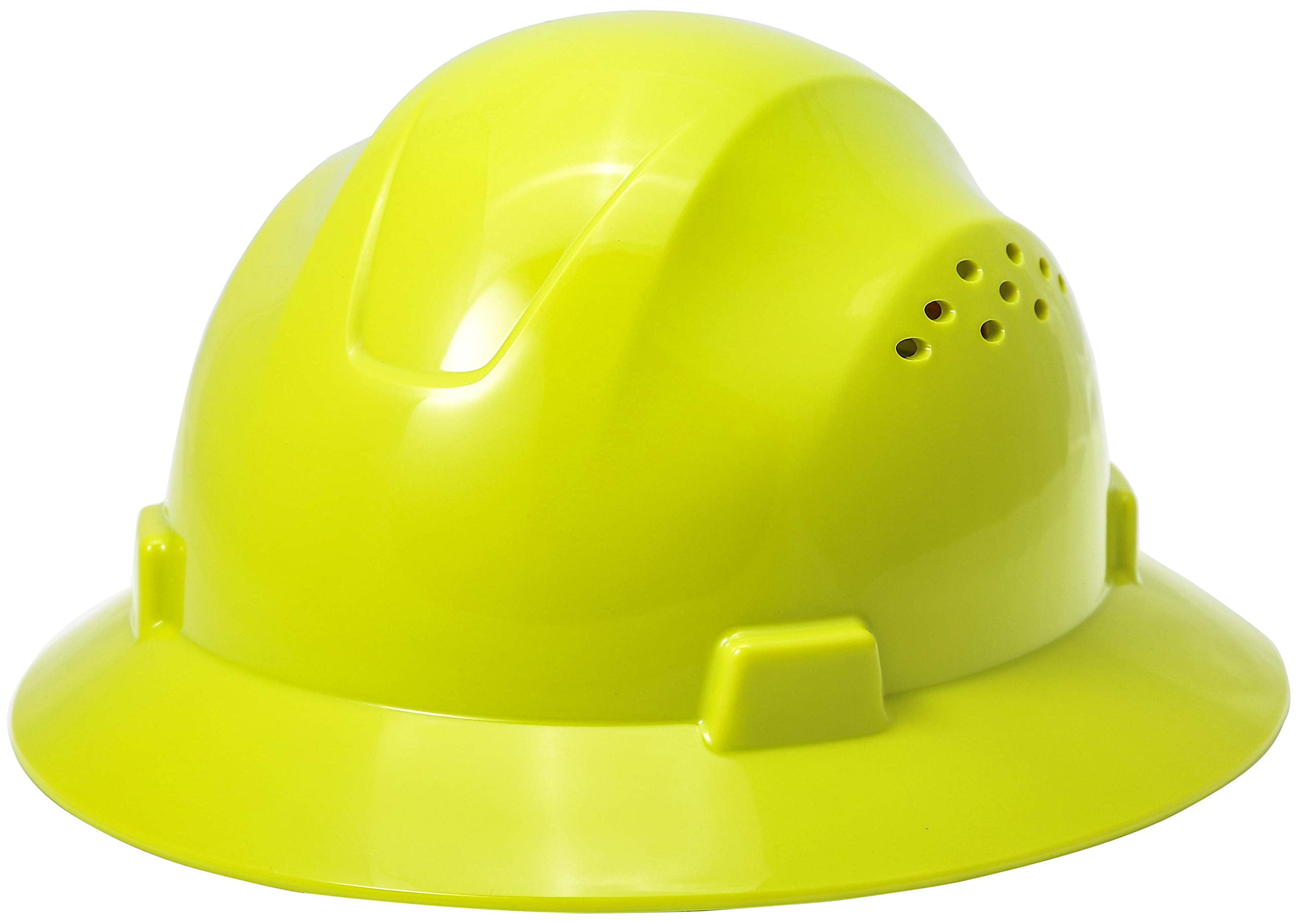 Noa Store HDPE Lime Full Brim Hard Hat with Fas-trac - Walmart.com