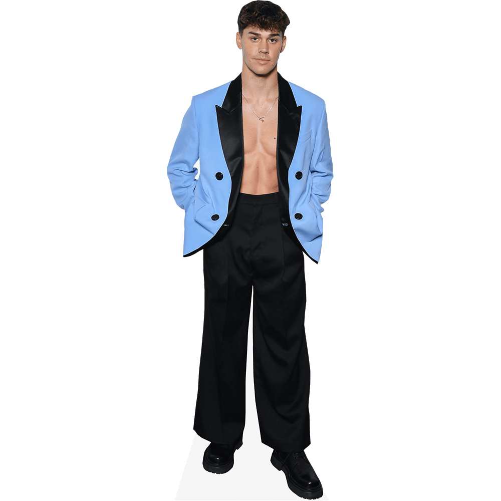 Noah Beck (Blue Jacket) Lifesize Cardboard Cutout Standee - Walmart.com