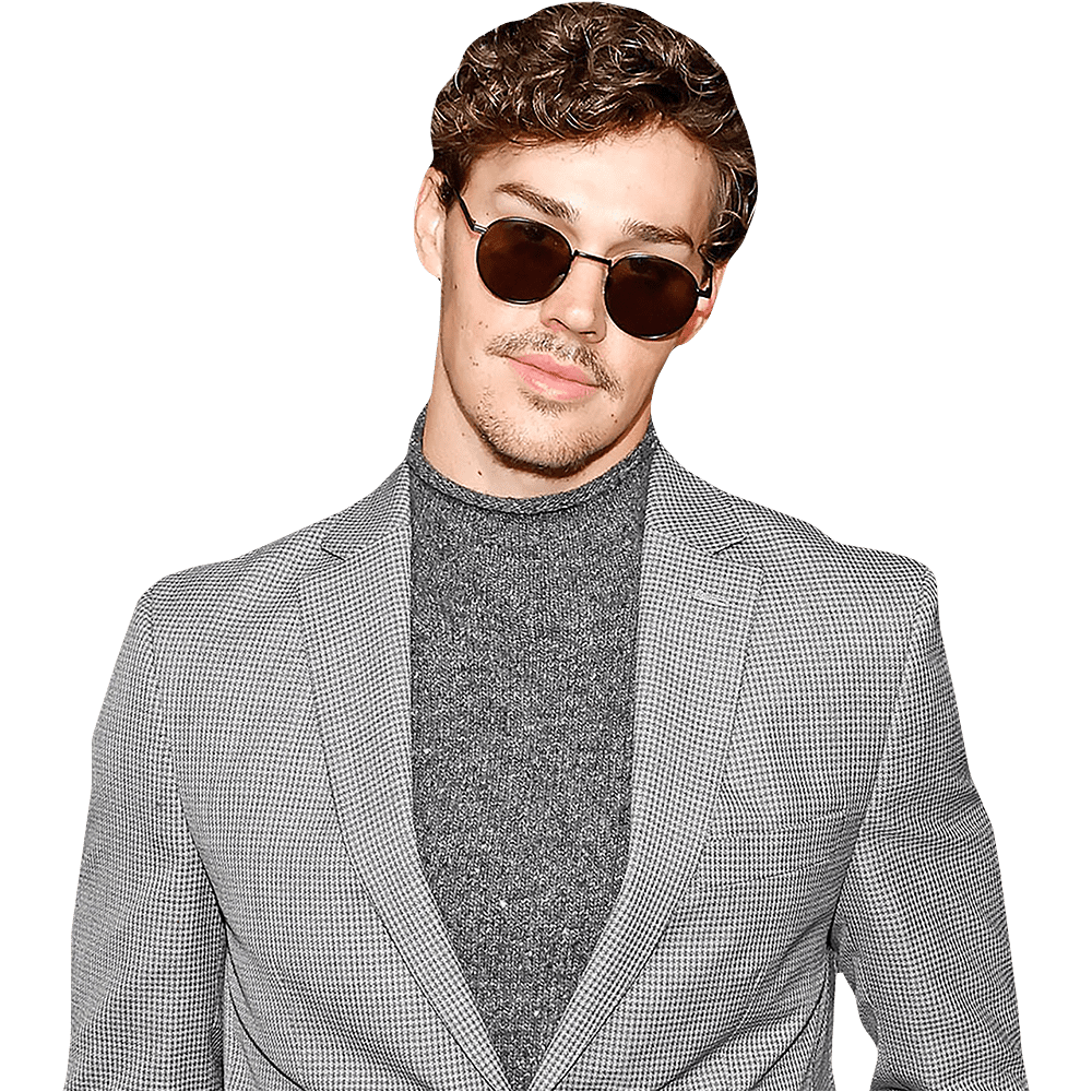 Noah Beck (Grey Blazer) Half Body Buddy Cutout - Walmart.com