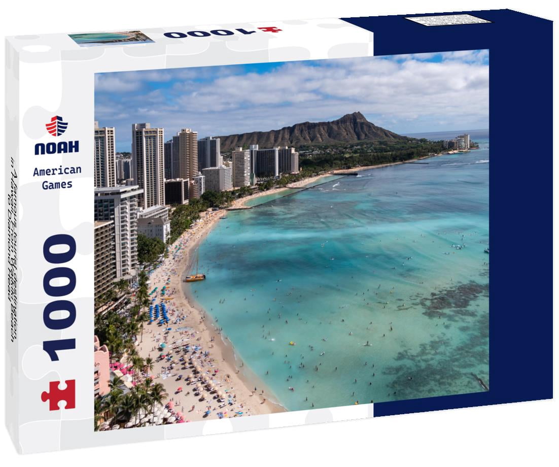Noah Jigsaw Puzzle A famous tourist destination in Hawaii. From Waikiki ...