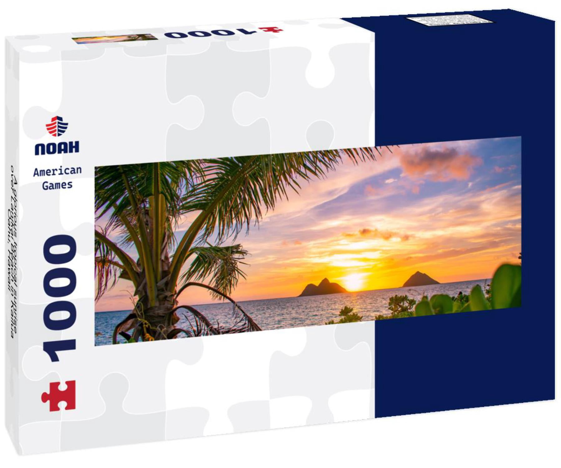 Noah Jigsaw Puzzle A glorious tropical sunrise over Lanikai Beach in ...