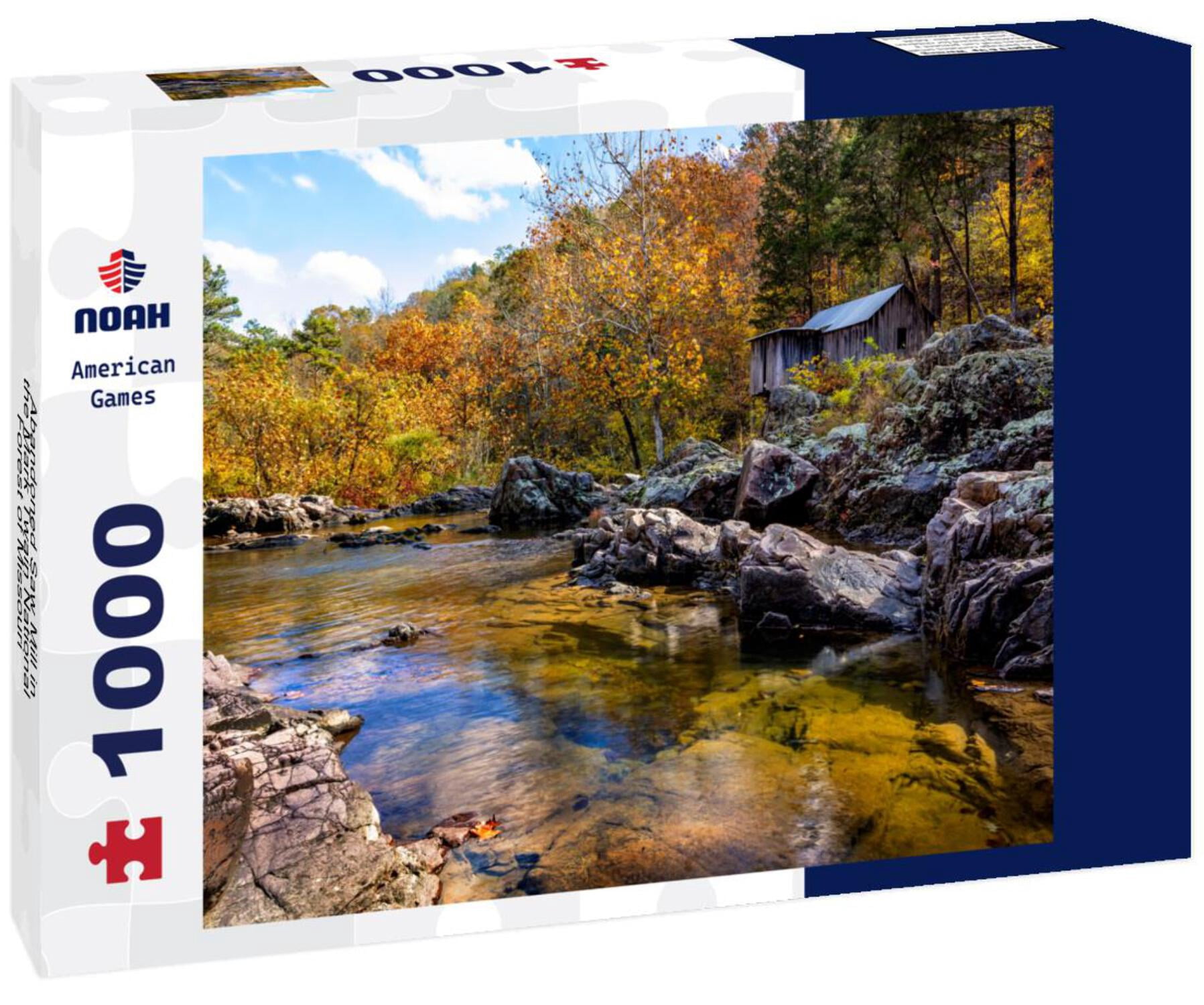 Noah Jigsaw Puzzle Abandoned Saw Mill in the Mark Twain National Forest ...