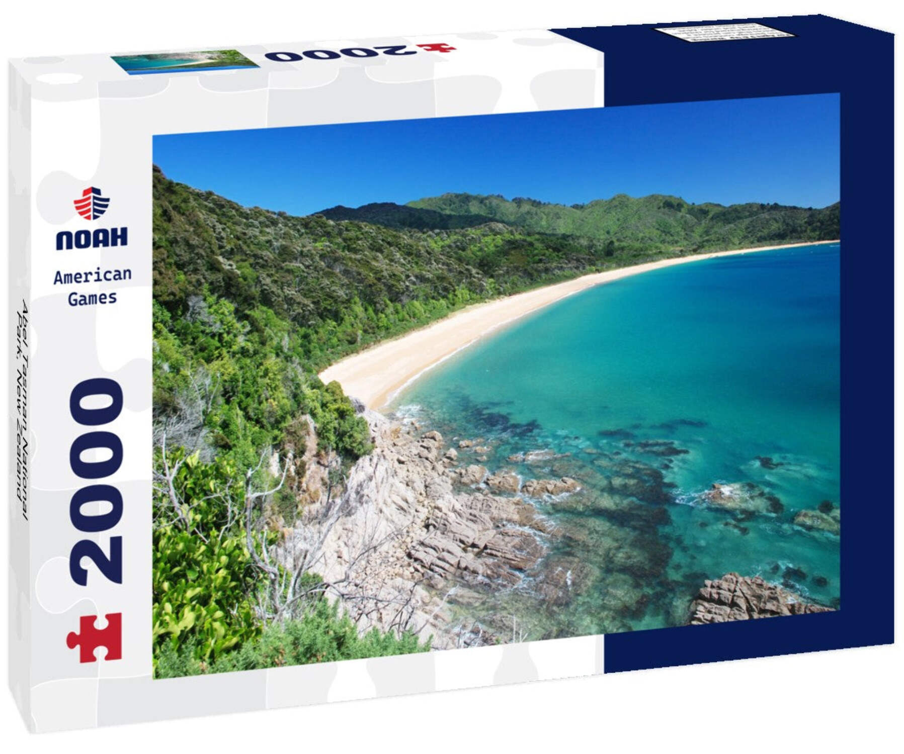 Noah Jigsaw Puzzle Abel Tasman National Park, New Zealand 2000 Pieces ...