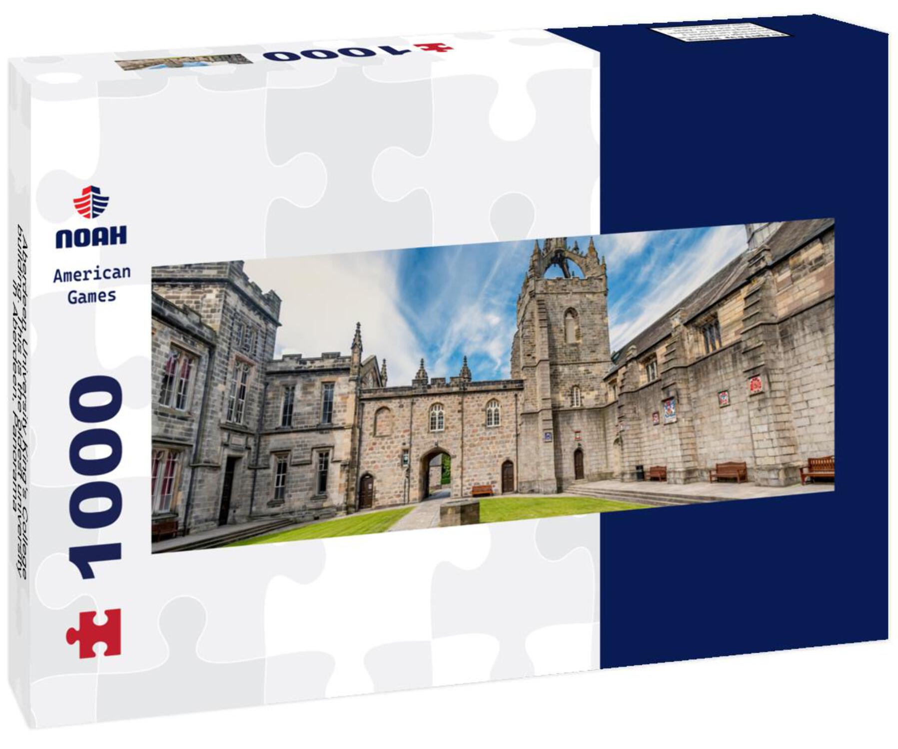 Noah Jigsaw Puzzle Aberdeen University King's College building. This is ...