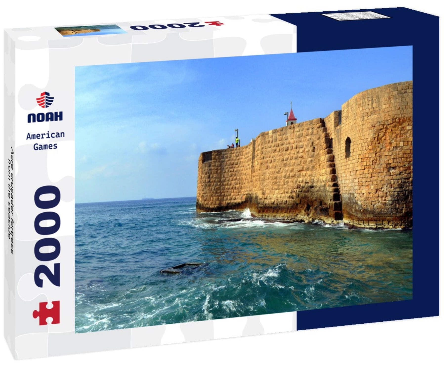 Noah Jigsaw Puzzle Acre crusader fortress from the seaside 2000 Pieces ...