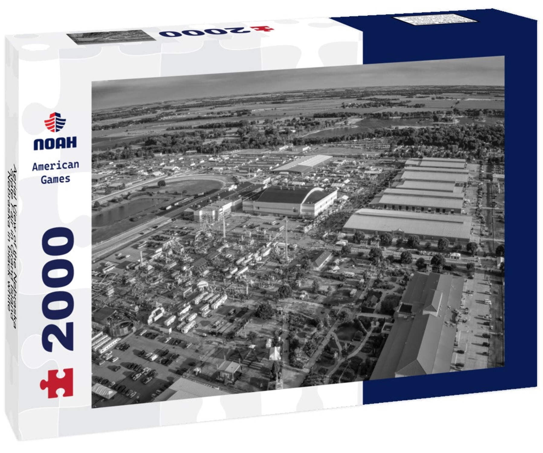 Noah Jigsaw Puzzle Aerial View of the Nebraska State Fair in Grand ...
