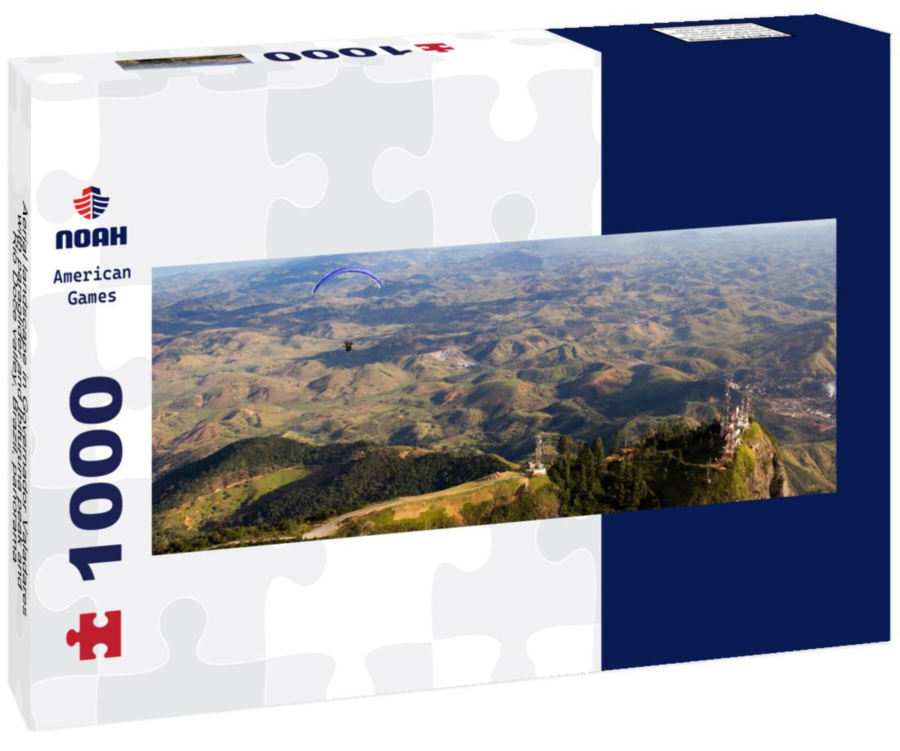 Noah Jigsaw Puzzle Aerial landscape in Governador Valadares with ...