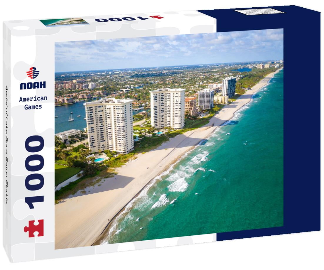 Noah Jigsaw Puzzle Aerial of Lake Boca Raton Florida 1000 pieces ...
