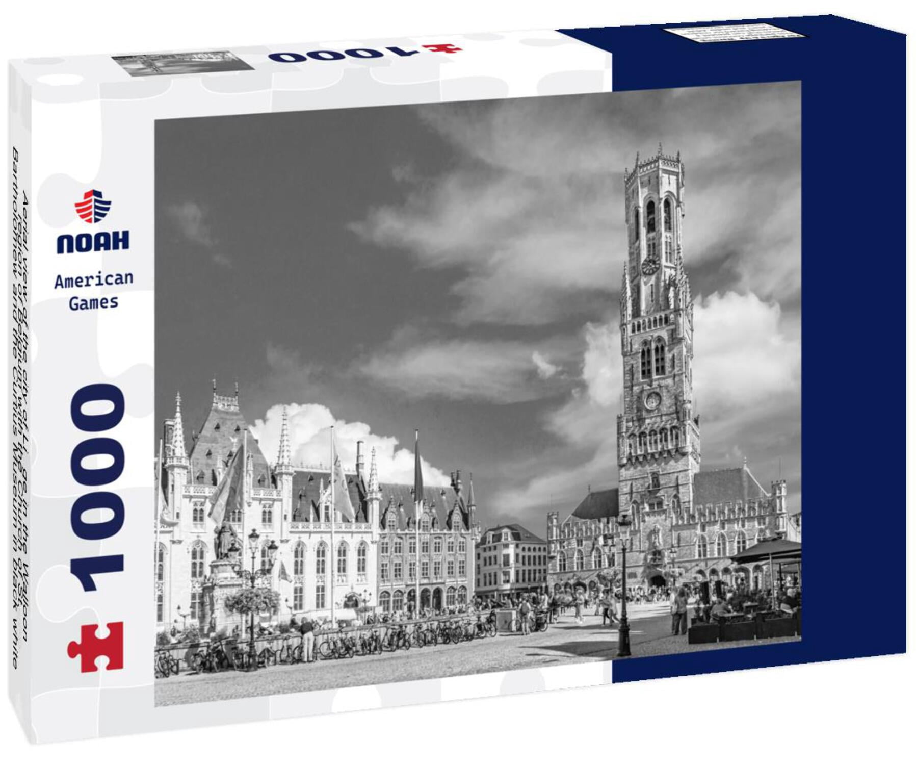 Noah Jigsaw Puzzle Aerial view of the city of Liège in the Walloon ...