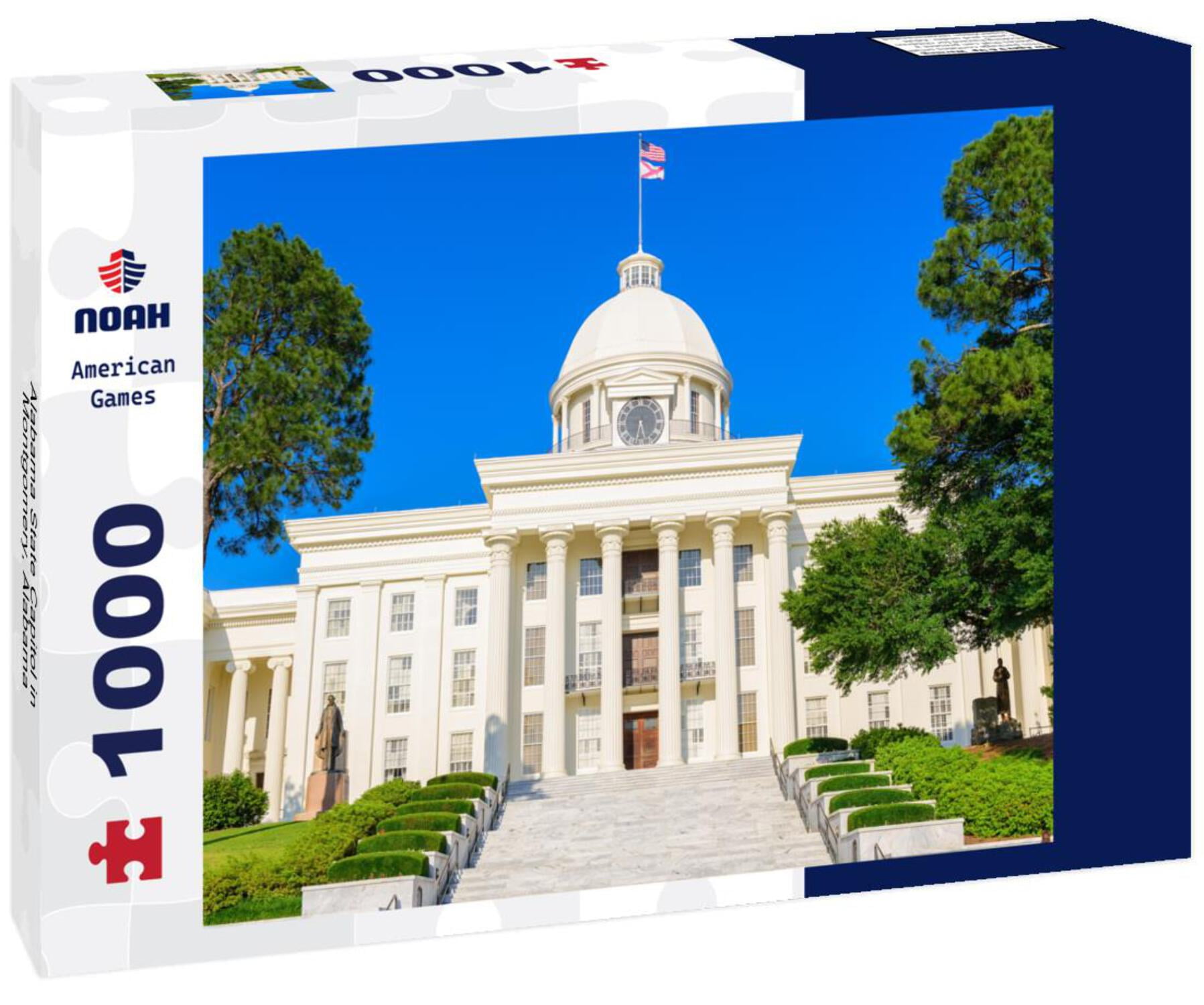 Noah Jigsaw Puzzle Alabama State Capitol in Montgomery, Alabama 1000 ...