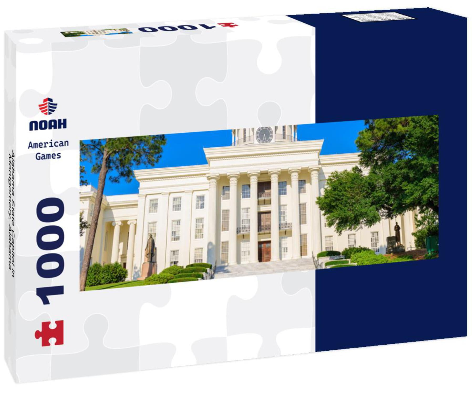Alabama State Capitol in Montgomery, Alabama 1000pc Panoramic Puzzle ...