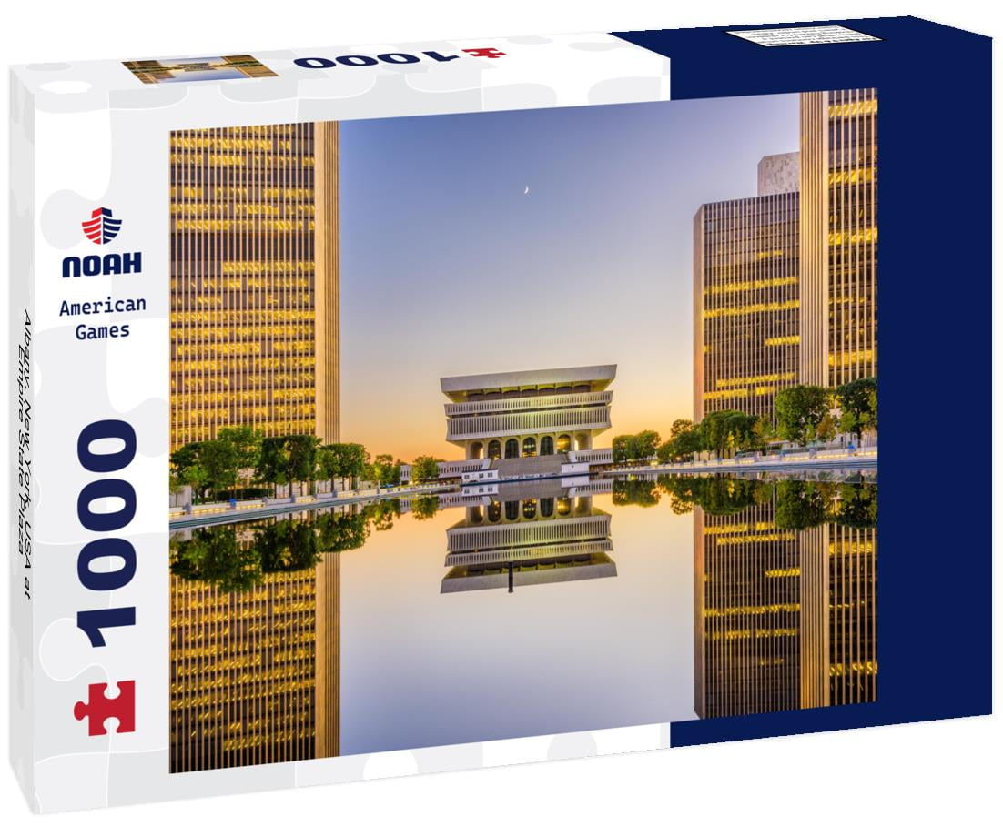 Noah Jigsaw Puzzle Albany, New York, USA at Empire State Plaza 1000 ...