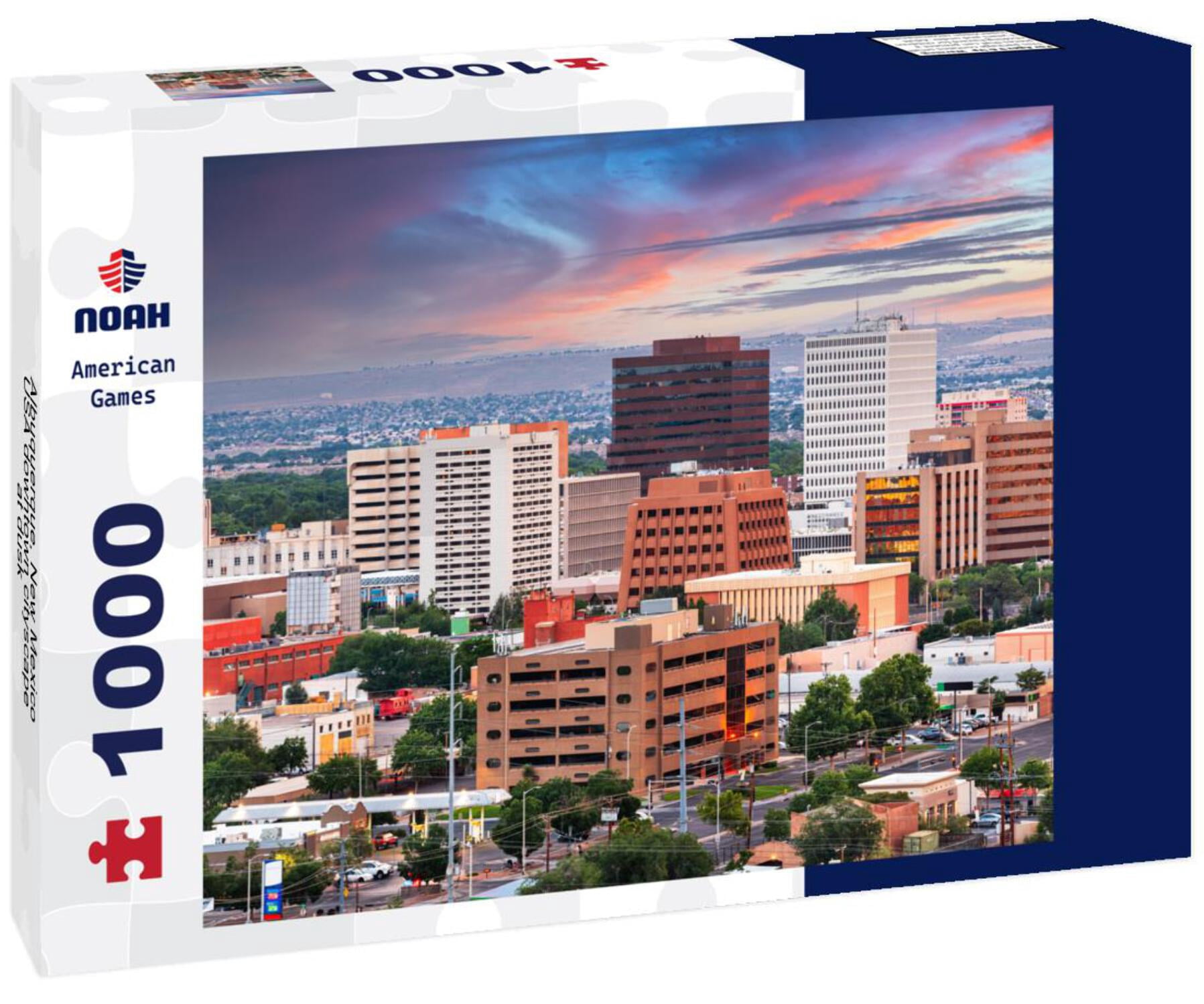 Noah Jigsaw Puzzle Albuquerque, New Mexico, USA downtown cityscape at ...