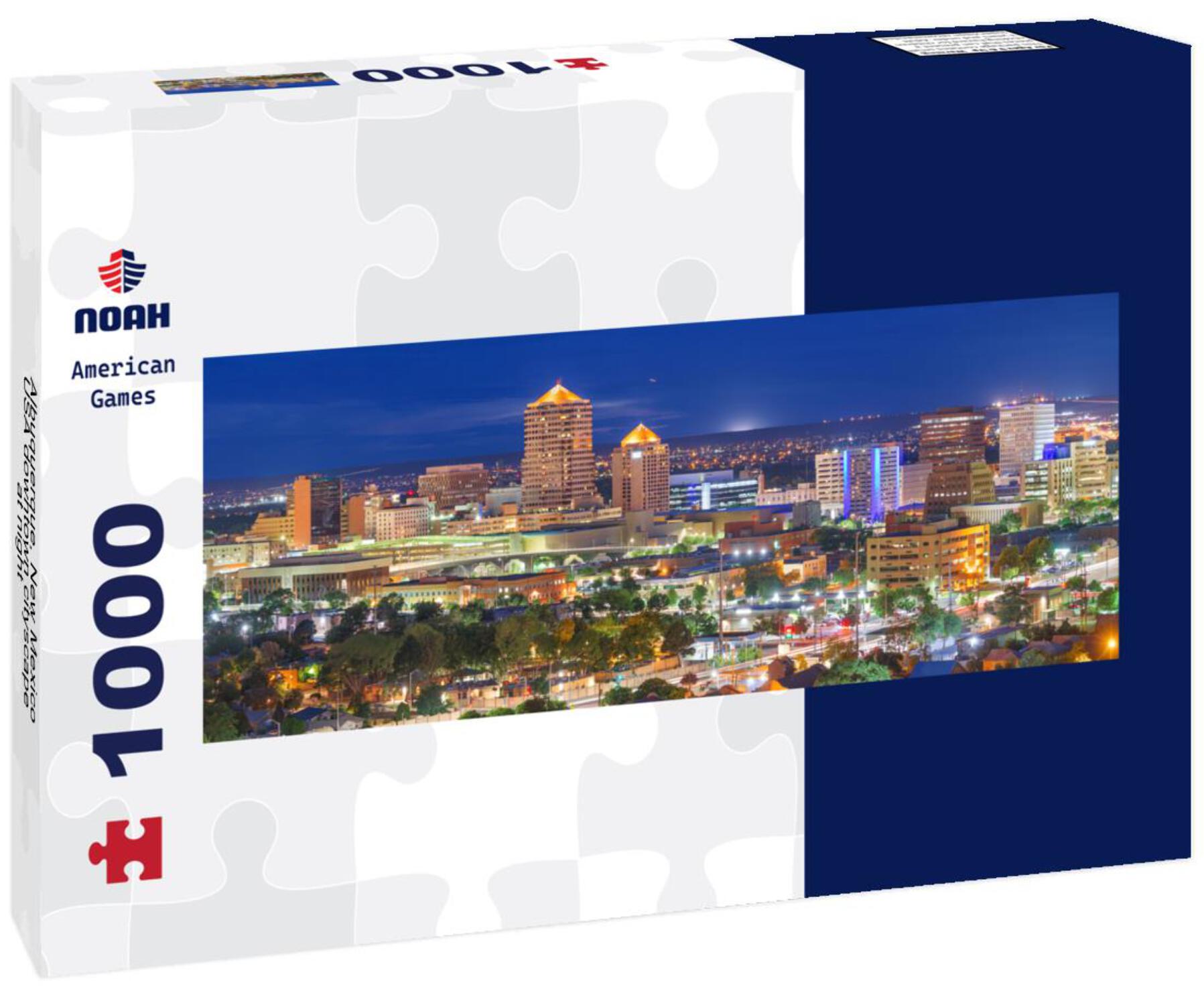 Noah Jigsaw Puzzle Albuquerque, New Mexico, USA downtown cityscape at ...