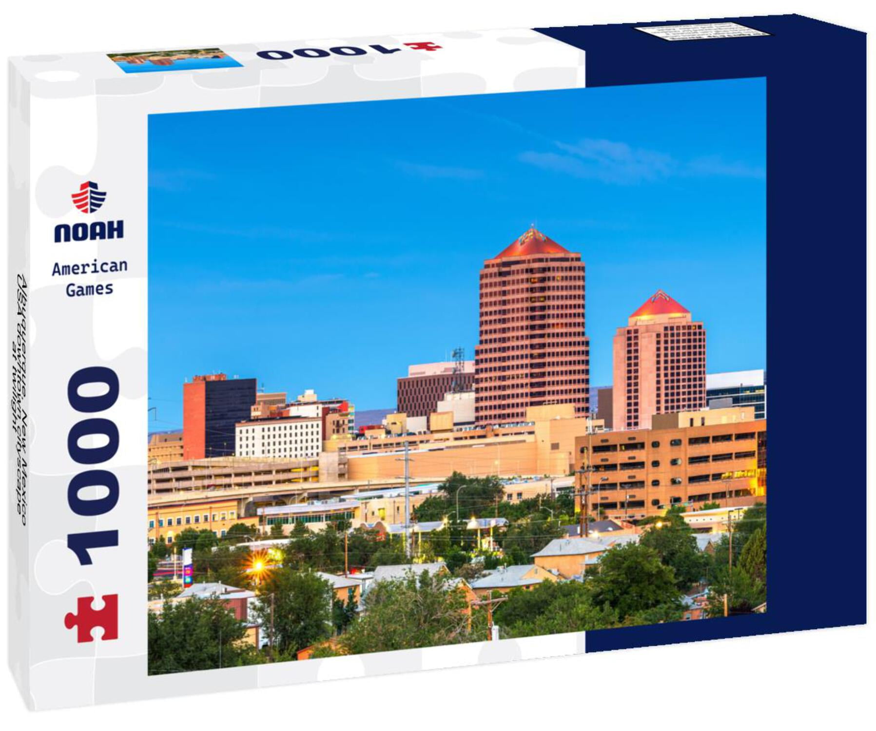 Noah Jigsaw Puzzle Albuquerque, New Mexico, USA downtown cityscape at ...