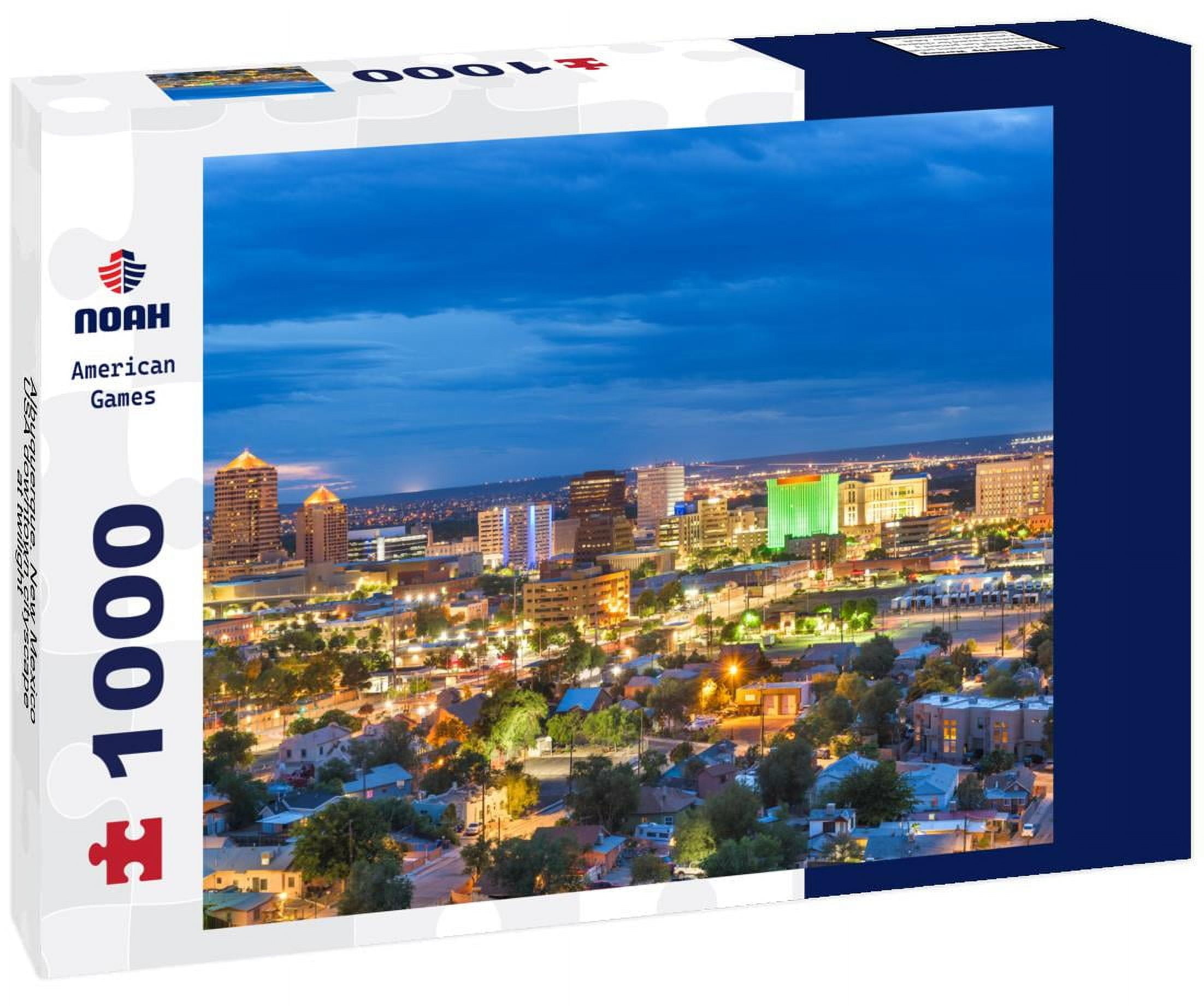 Noah Jigsaw Puzzle Albuquerque, New Mexico, USA downtown cityscape at ...