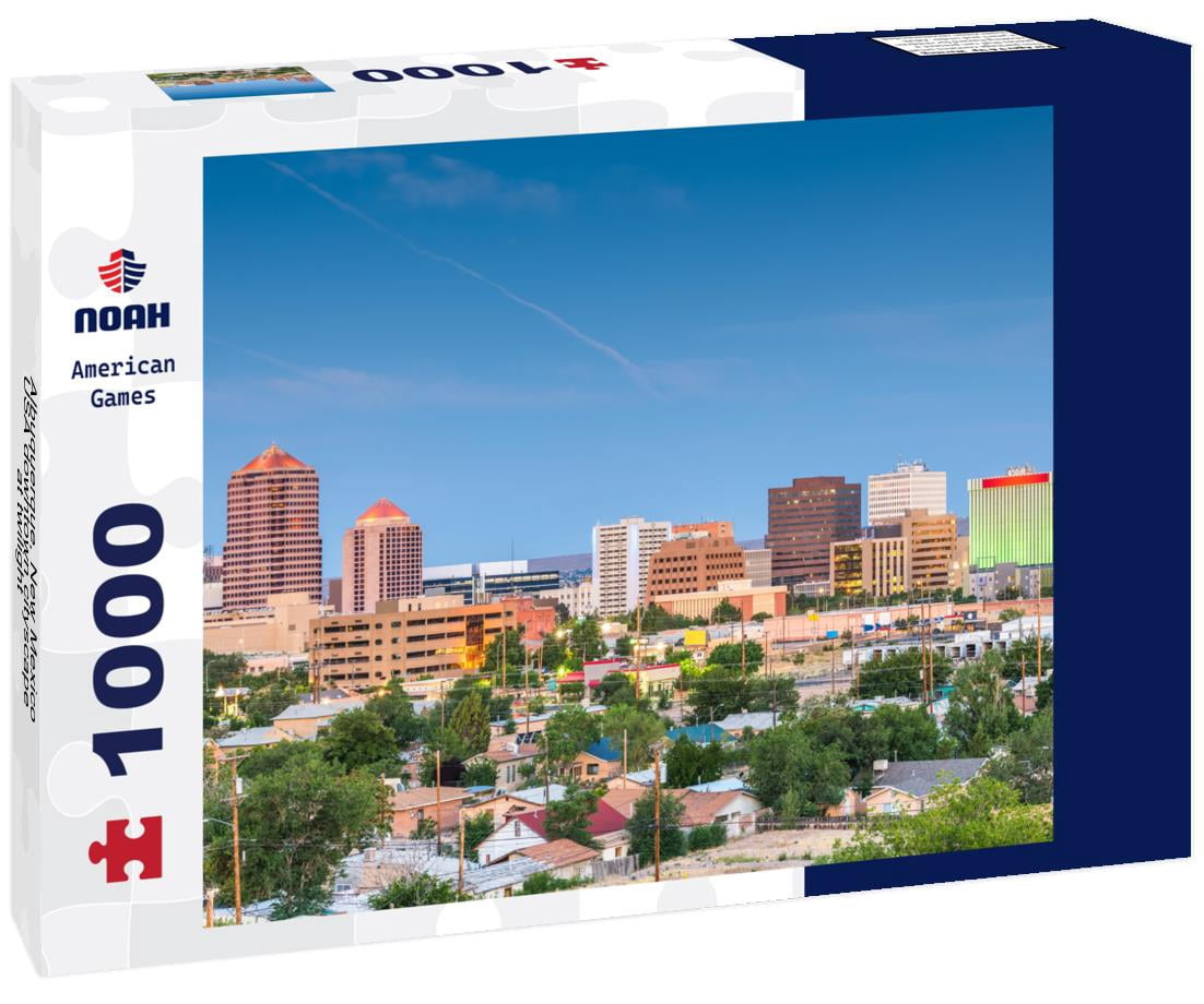 Noah Jigsaw Puzzle Albuquerque, New Mexico, USA downtown cityscape at ...