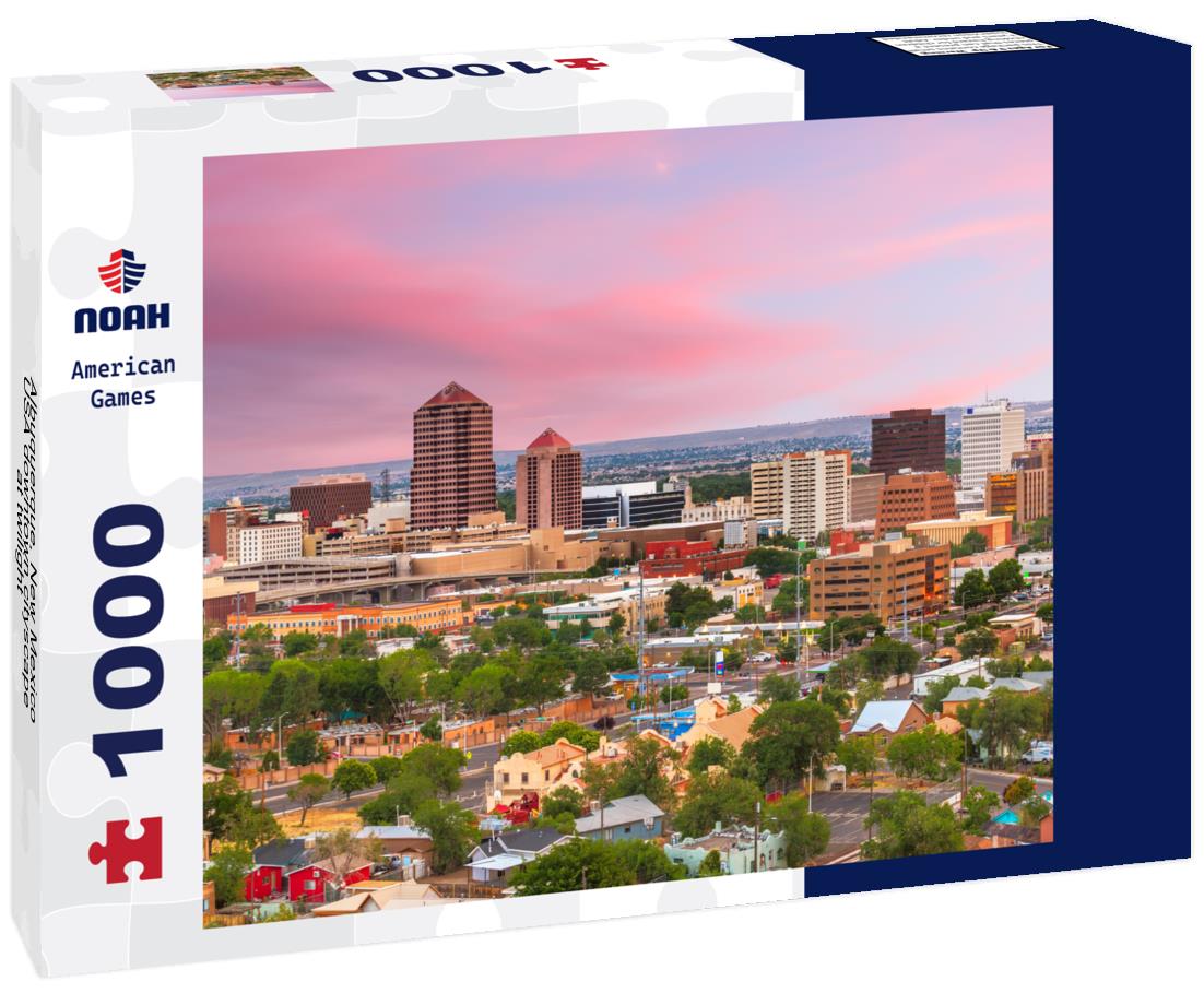 Noah Jigsaw Puzzle Albuquerque, New Mexico, USA downtown cityscape at ...