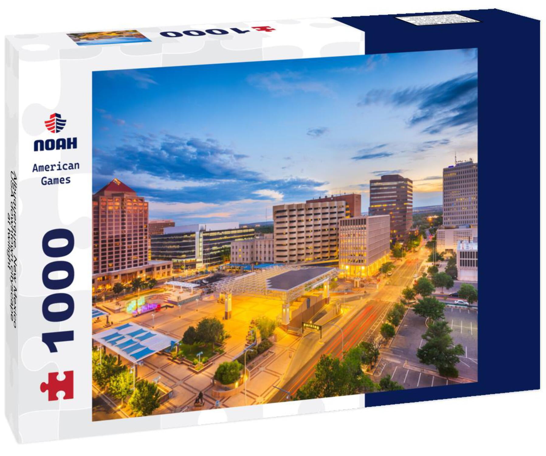 Noah Jigsaw Puzzle Albuquerque, New Mexico, USA downtown cityscape at ...