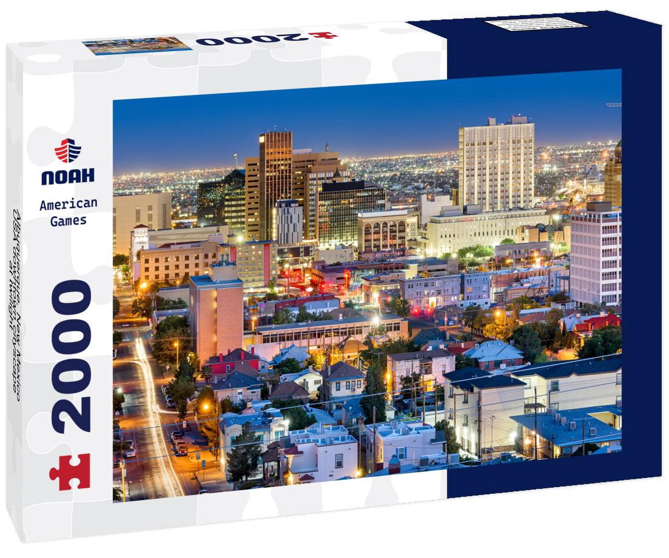 Noah Jigsaw Puzzle Albuquerque, New Mexico, USA downtown cityscape at ...