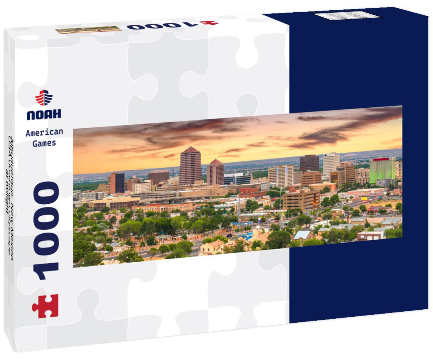 Noah Jigsaw Puzzle Albuquerque, New Mexico, USA downtown cityscape at ...