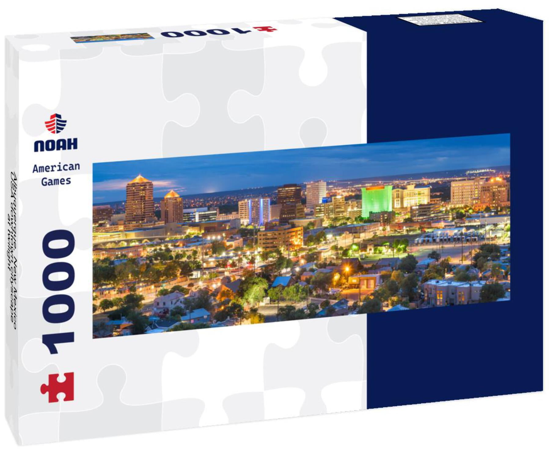 Noah Jigsaw Puzzle Albuquerque, New Mexico, USA downtown cityscape at ...