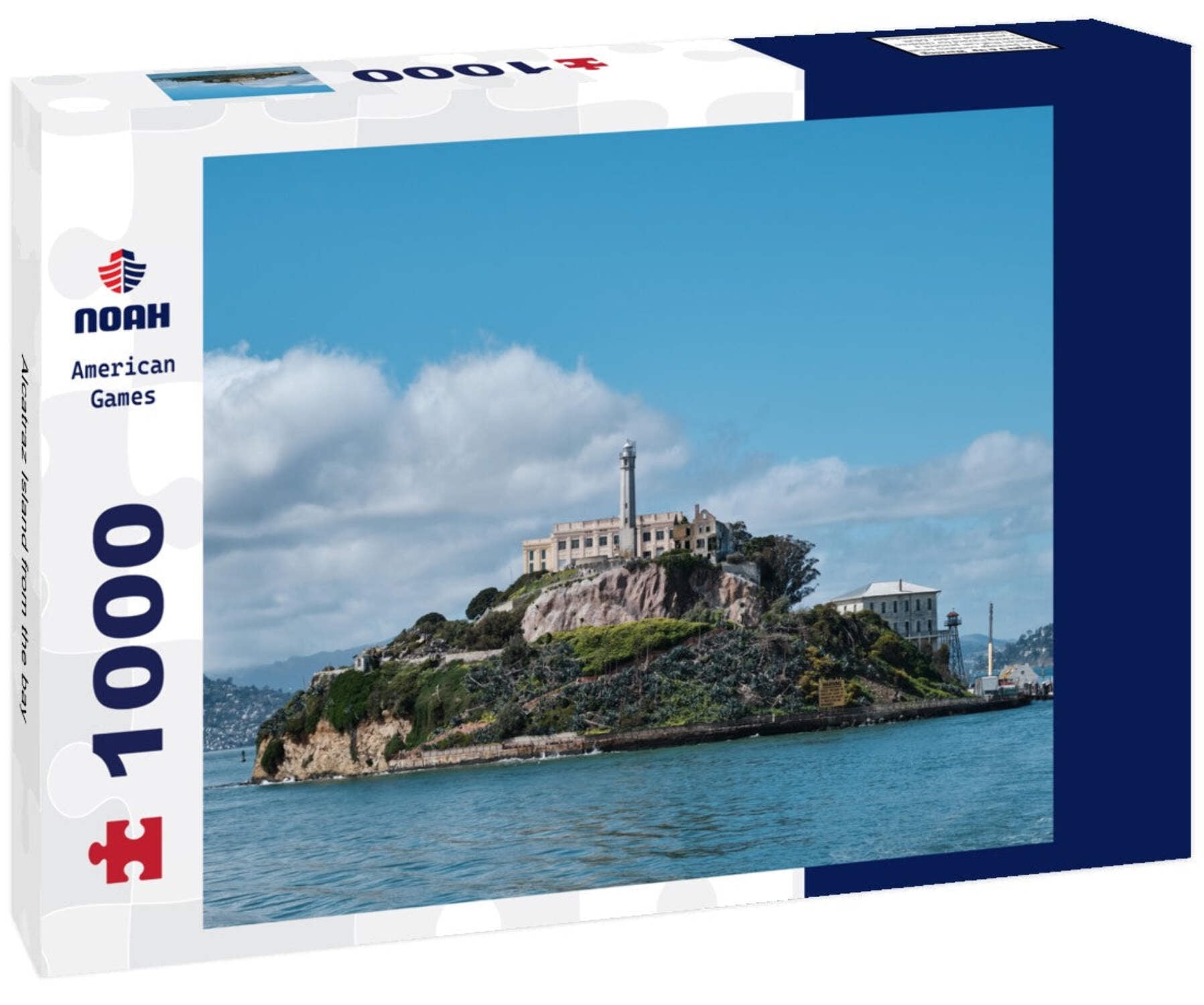 Alcatraz Island from the bay 1000pc Puzzle - Walmart.com