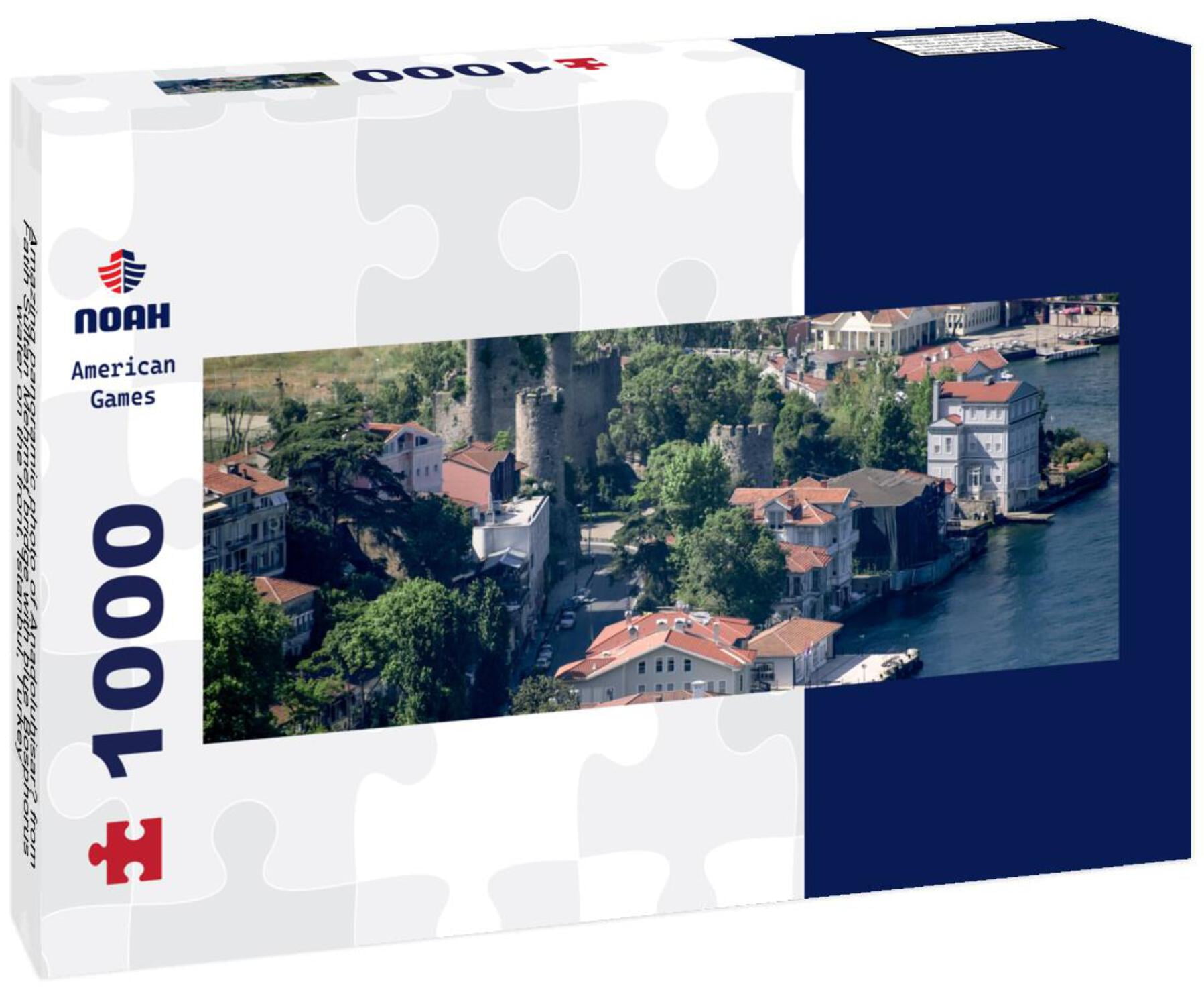 Noah Jigsaw Puzzle Amazing panoramic photo of Anadoluhisari from Fatih ...