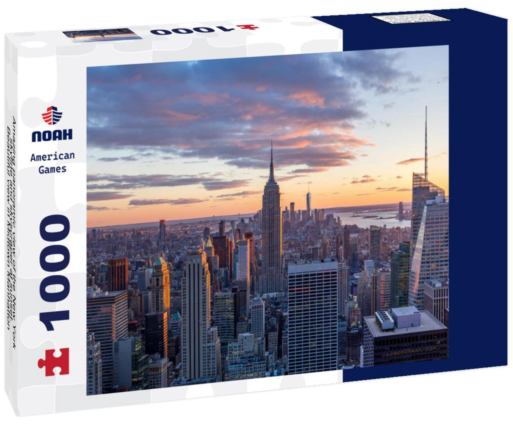 Noah Jigsaw Puzzle Amazing panoramic view of the New York skyline and ...