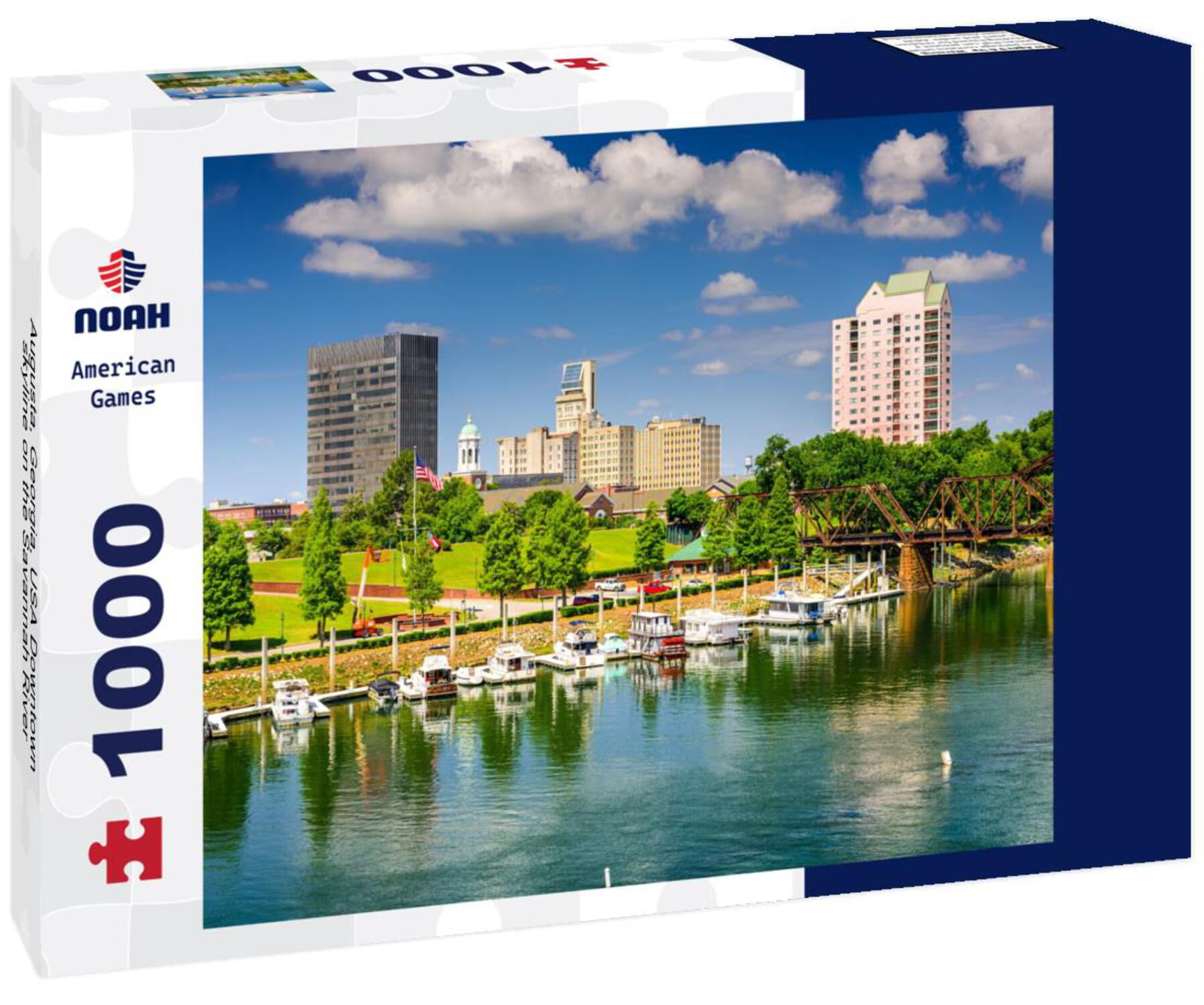 Noah Jigsaw Puzzle Augusta, Georgia, USA Downtown skyline on the ...