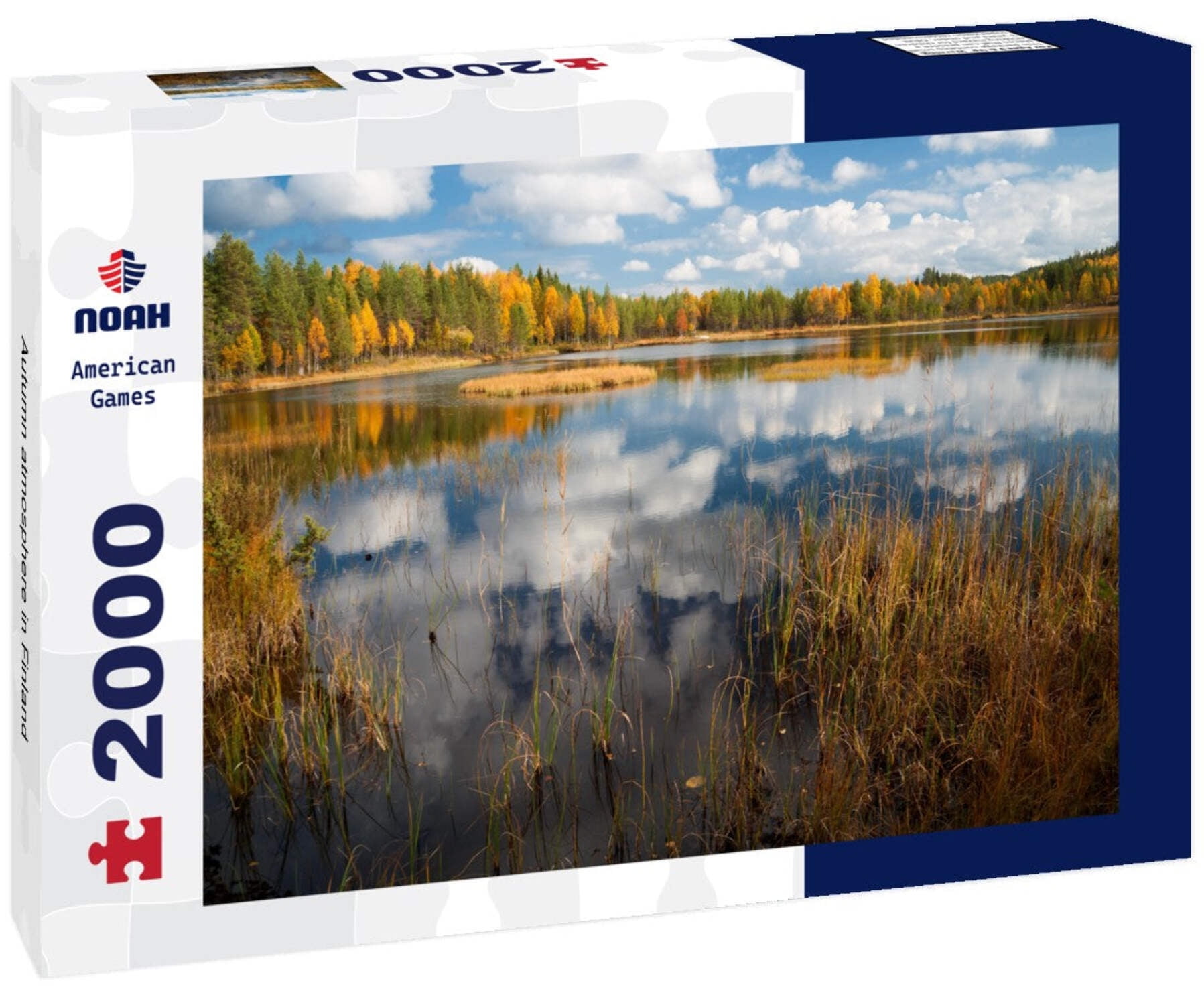 Noah Jigsaw Puzzle Autumn atmosphere in Finland 2000 Pieces - Walmart.com