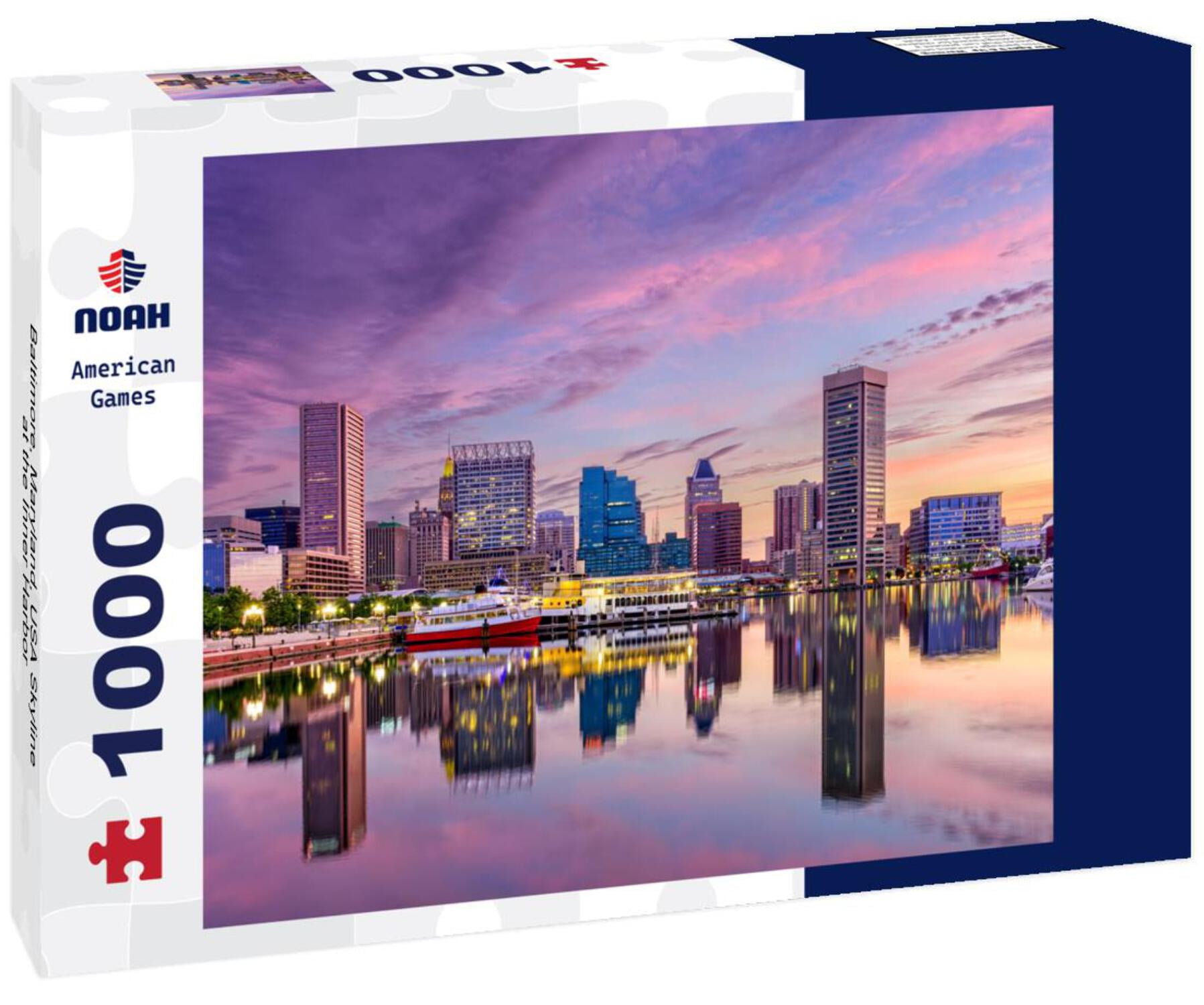 Noah Jigsaw Puzzle Baltimore, Maryland, USA Skyline at the Inner Harbor ...