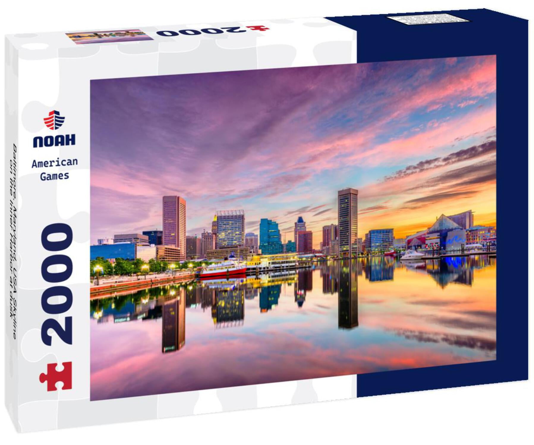 Noah Jigsaw Puzzle Baltimore, Maryland, USA Skyline on the Inner Harbor ...