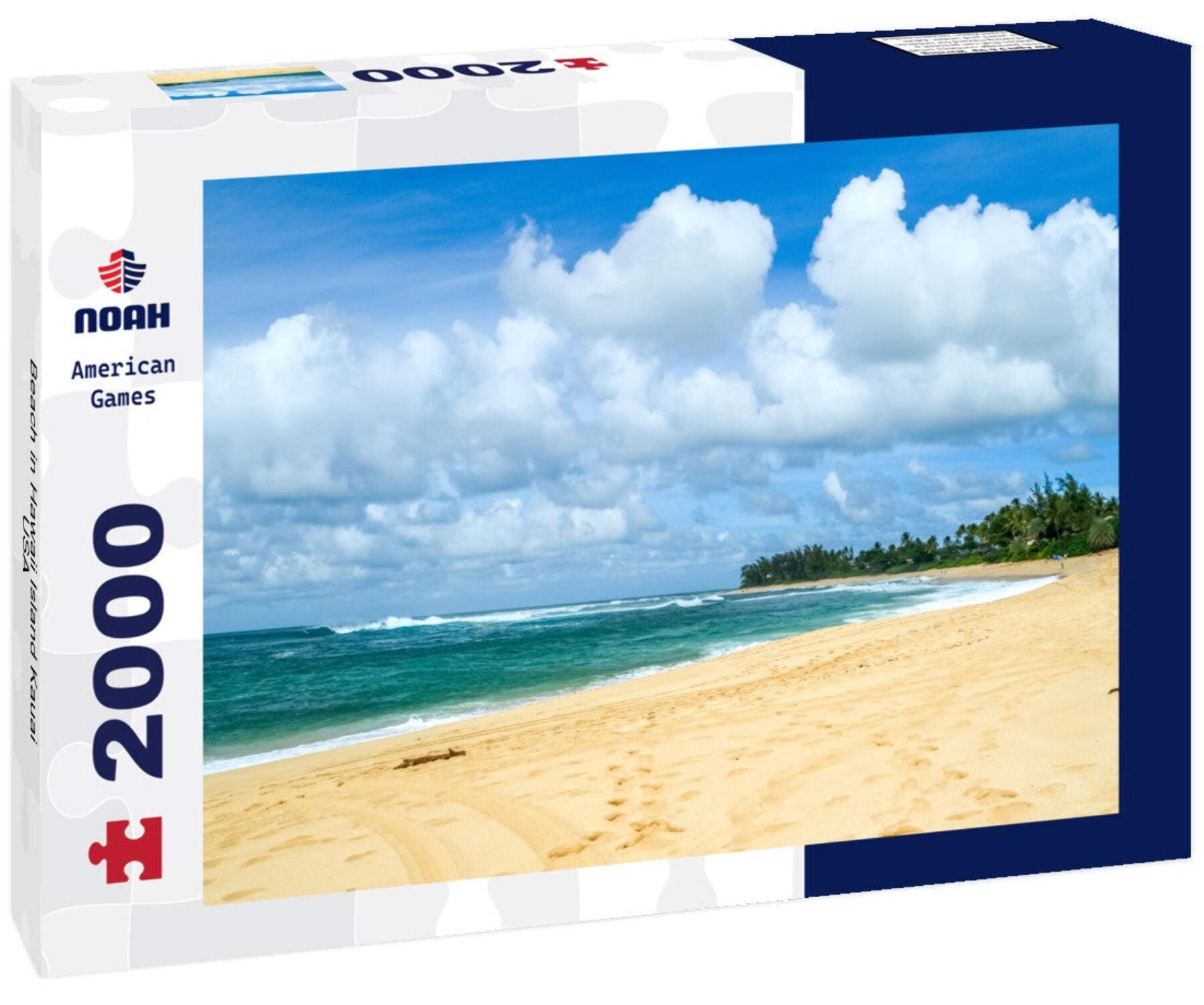 Noah Jigsaw Puzzle Beach in Hawaii Island Kauai, USA 2000 pieces ...