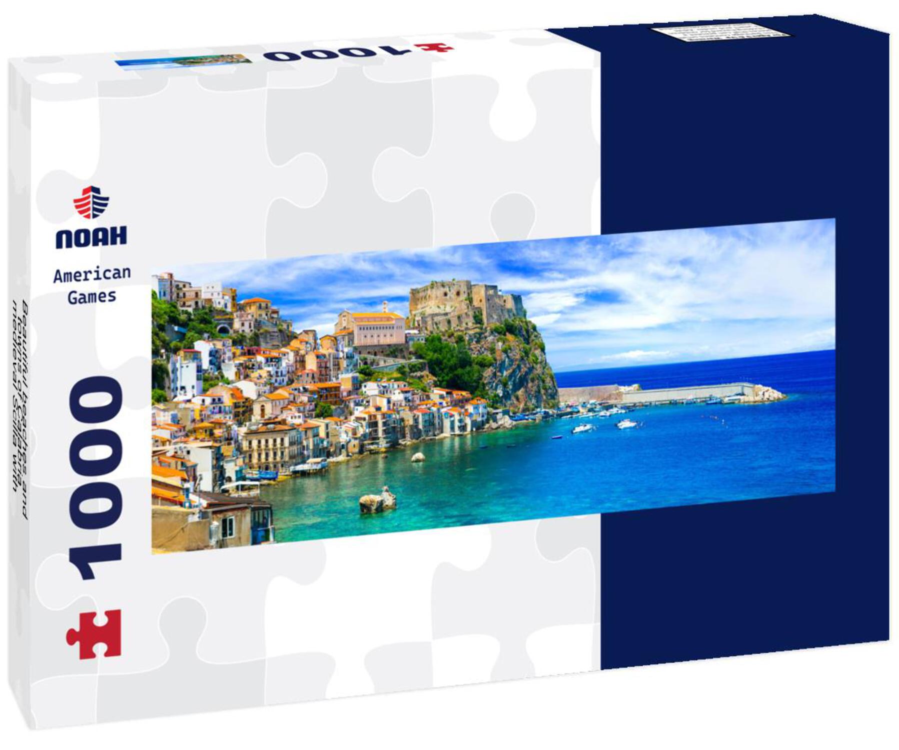 Beautiful beaches and towns of Calabria - medieval Scilla with old ...