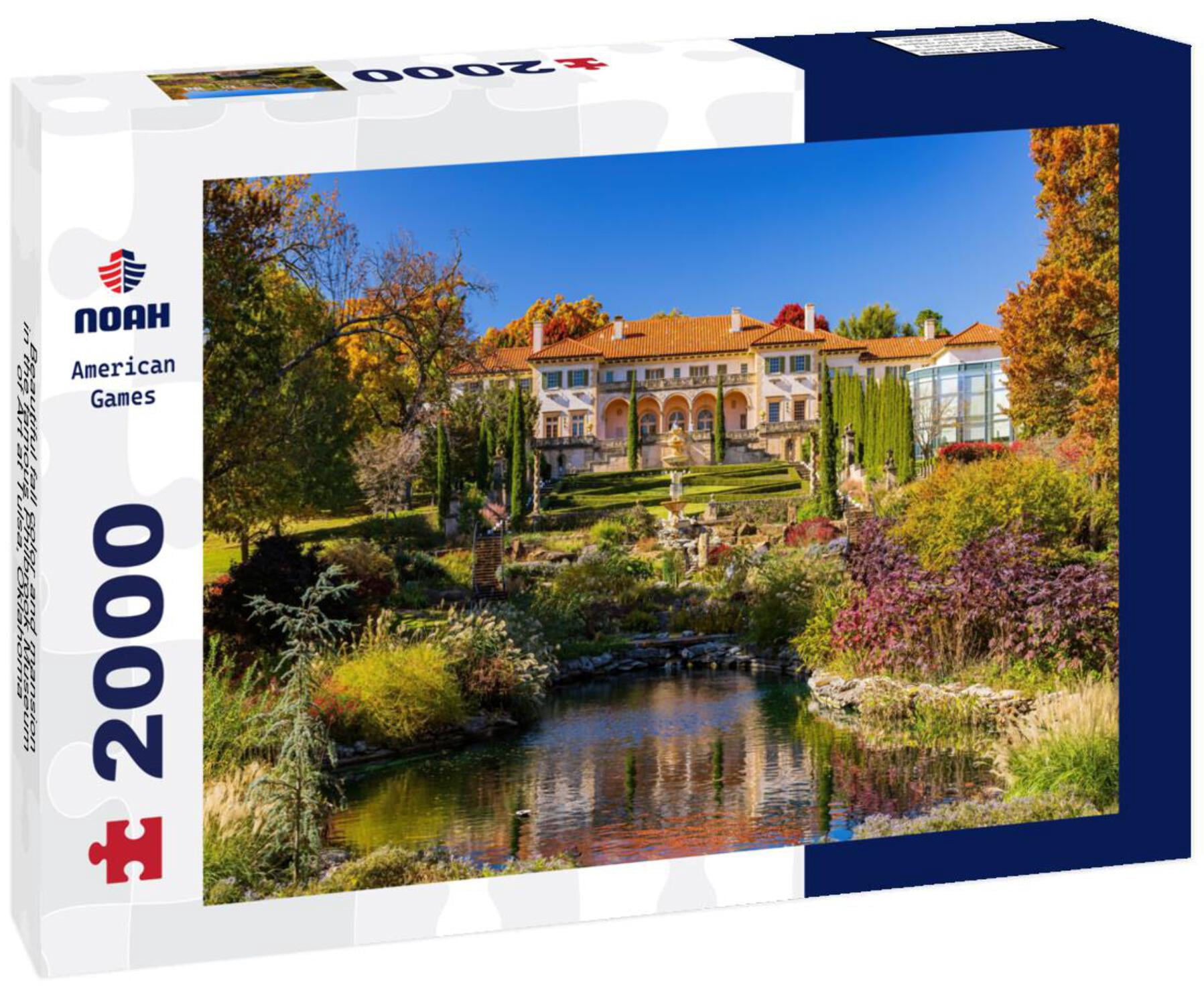 Noah Jigsaw Puzzle Beautiful fall color and mansion in the famous ...