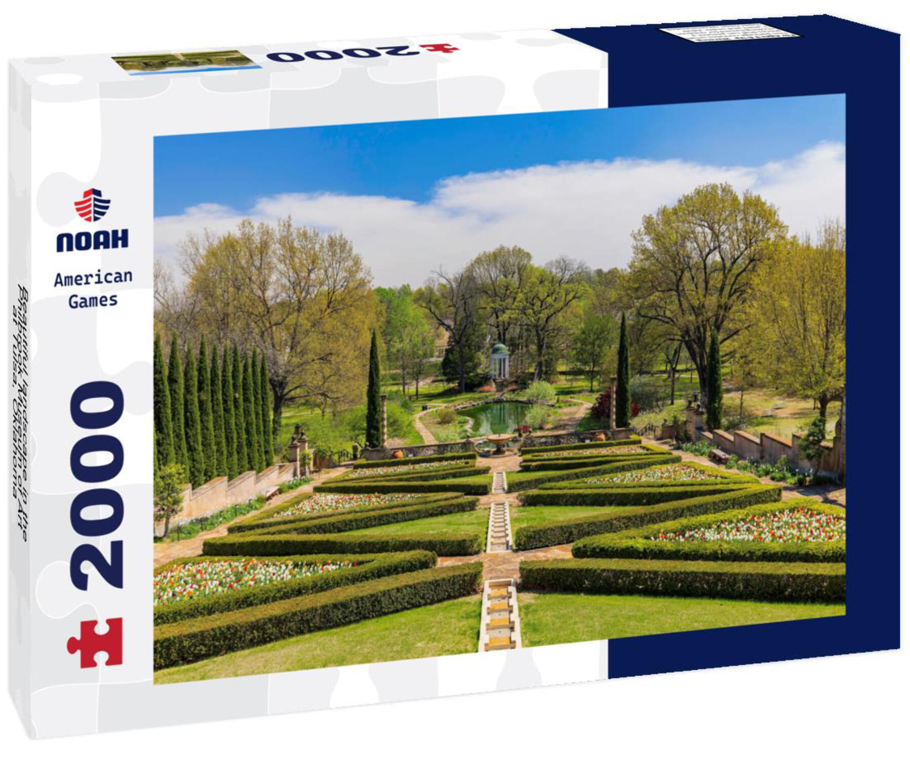 Noah Jigsaw Puzzle Beautiful landscape in the Philbrook Museum of Art ...