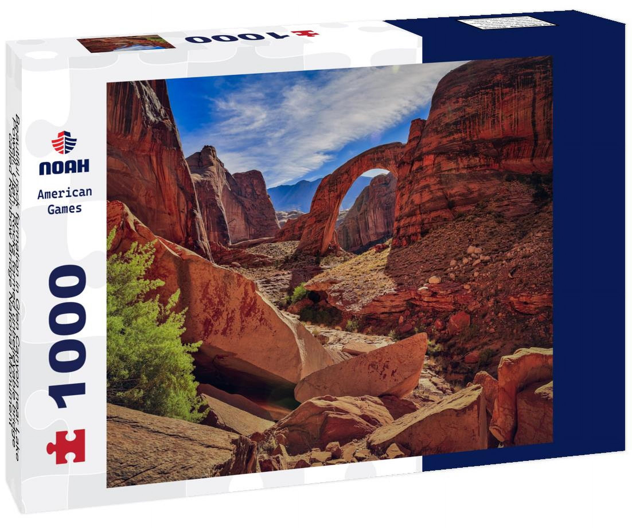 Noah Jigsaw Puzzle Beautiful rock formation in Glen Canyon near Lake ...