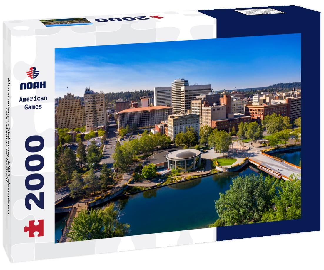 Noah Jigsaw Puzzle Birmingham, Alabama, USA downtown city skyline at ...