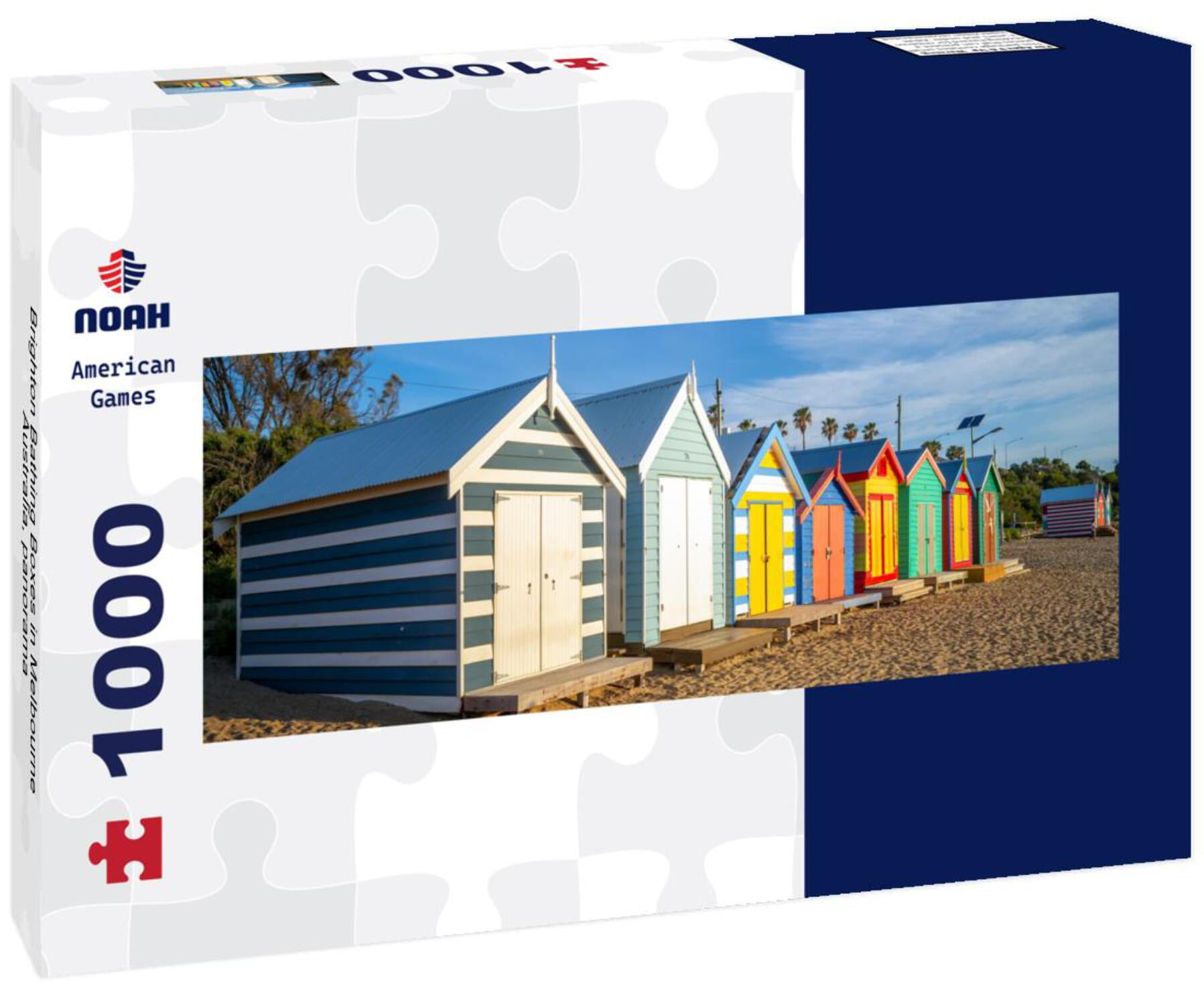 Noah Jigsaw Puzzle Brighton Bathing Boxes in Melbourne, Australia ...