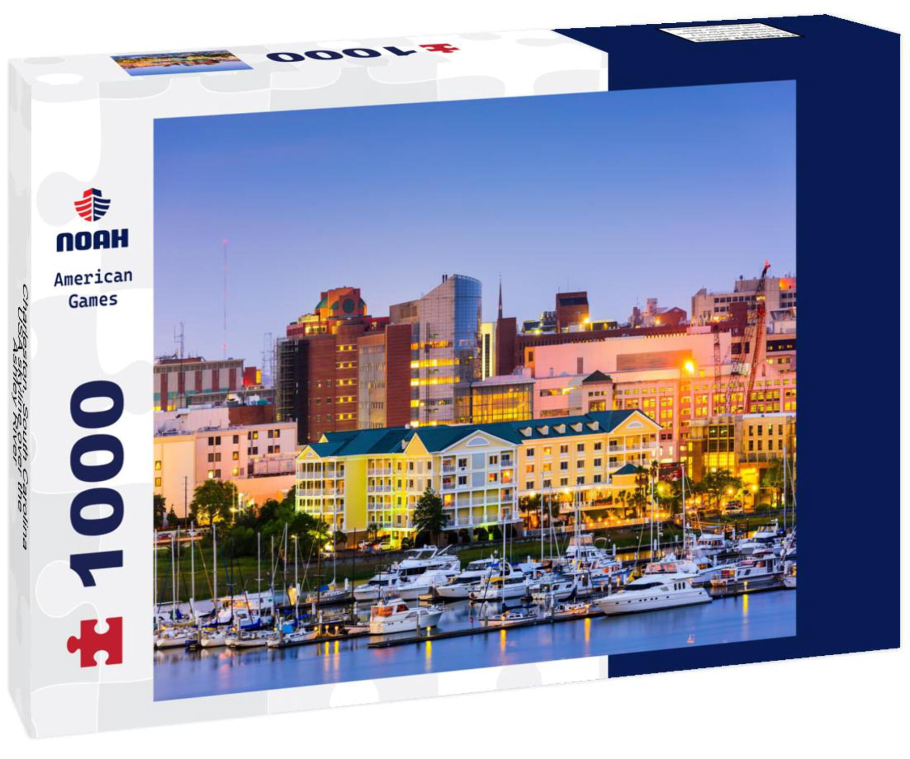 Noah Jigsaw Puzzle Charleston, South Carolina, USA skyline over the ...