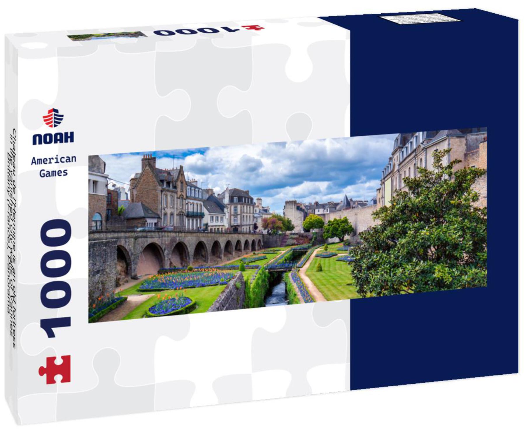 Noah Jigsaw Puzzle Chateau de l'Hermine is an old fortress in the ...